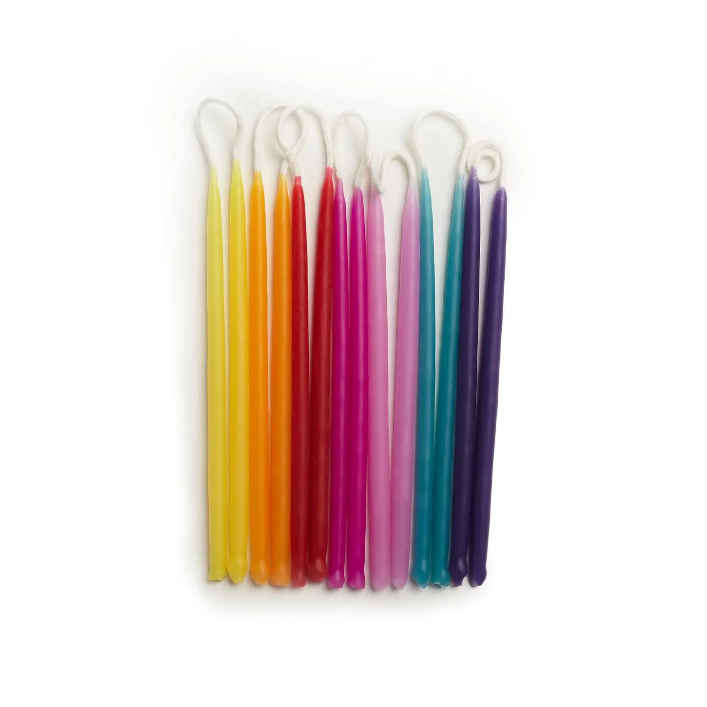 Rainbow Beeswax Party Candles – Viand Mercantile