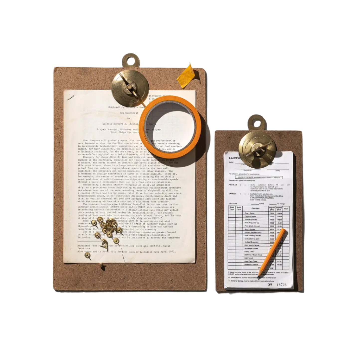Screw Clipboard – Viand Mercantile