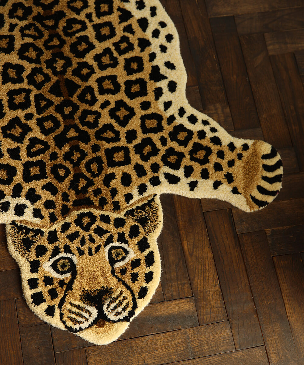 Loony Leopard Rug, Large – Viand Mercantile